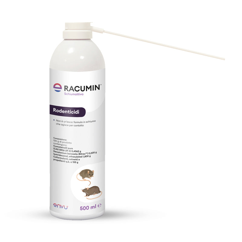 Rodenticide bait for mice and rats Envu Racumin Active foam 500 ml ...