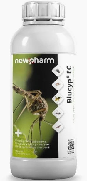 Insetticida per blatte formiche e insetti vari Newpharm Blucyp EC ...